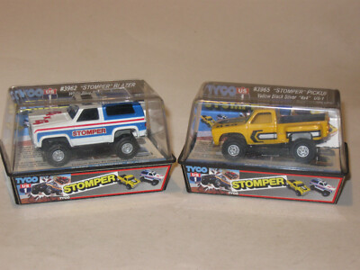 Stomper #3962 #3965 with custom made boxes | TYCO US-1 Electric Trucking Slot Cars Discussion ...